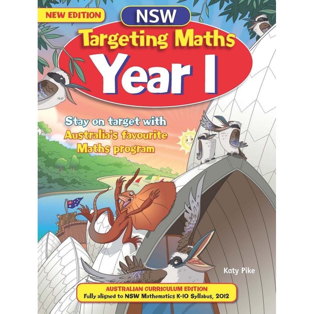 NSW Targeting Maths Australian Curriculum Edition Student Book Year 1 ...