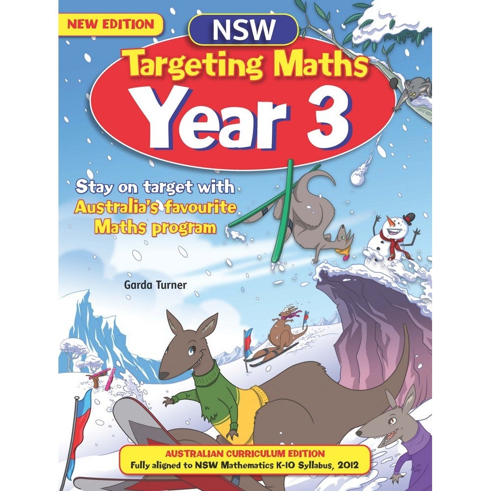 NSW Targeting Maths Australian Curriculum Edition Student Book Year 3 ...