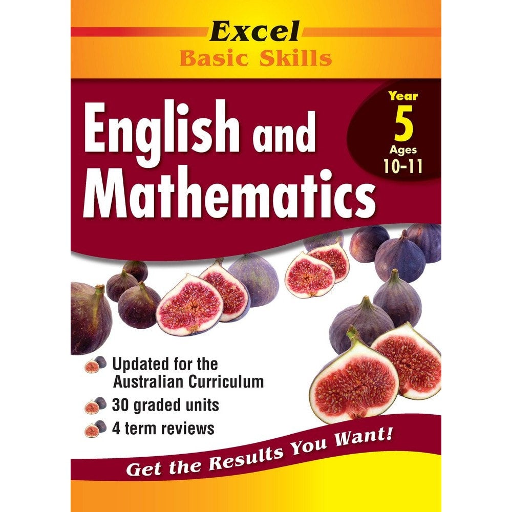 Excel Basic Skills Workbook: English and Mathematics Year 5 | North Shore Shop