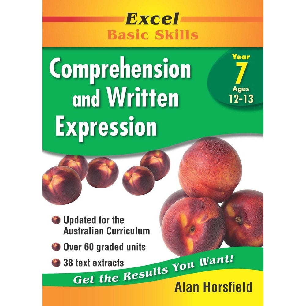 Excel Basic Skills Workbook: Comprehension and Written Expression Year 7 | North Shore Shop
