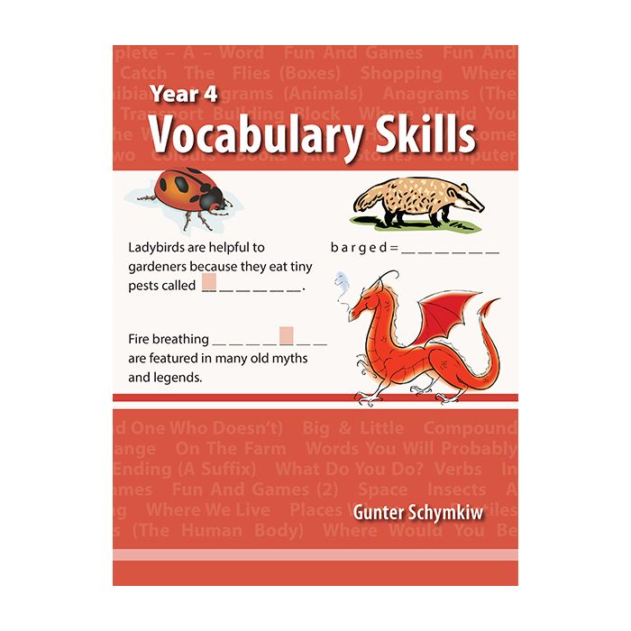Vocabulary Skills Year 4 | North Shore Shop