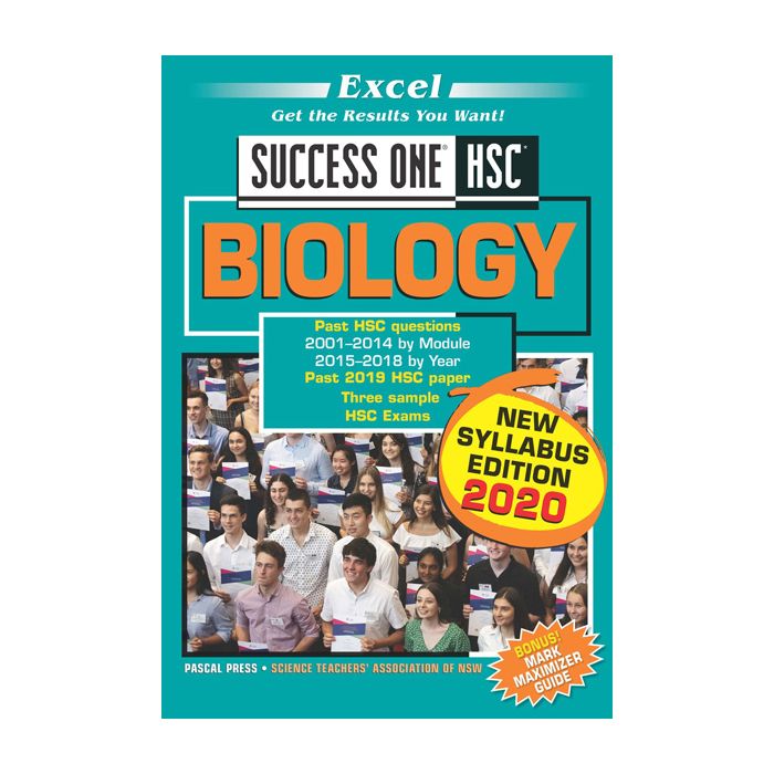 (Old Edition) Excel Success One HSC Biology 2020 Edition | North Shore Shop