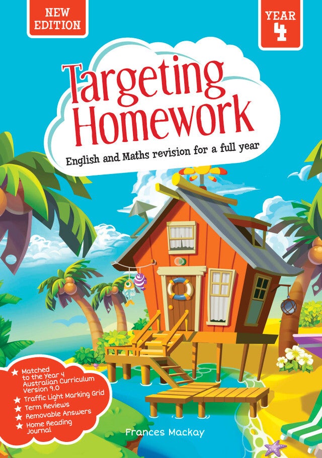 Targeting Homework Activity Book Year 4 New Edition | North Shore Shop
