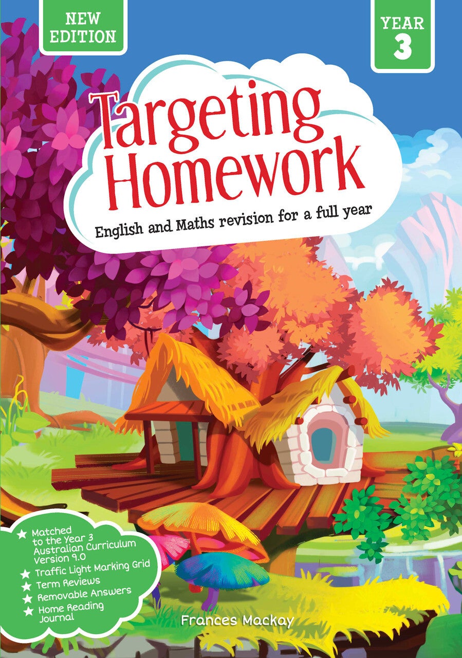 Targeting Homework Activity Book Year 3 New Edition | North Shore Shop